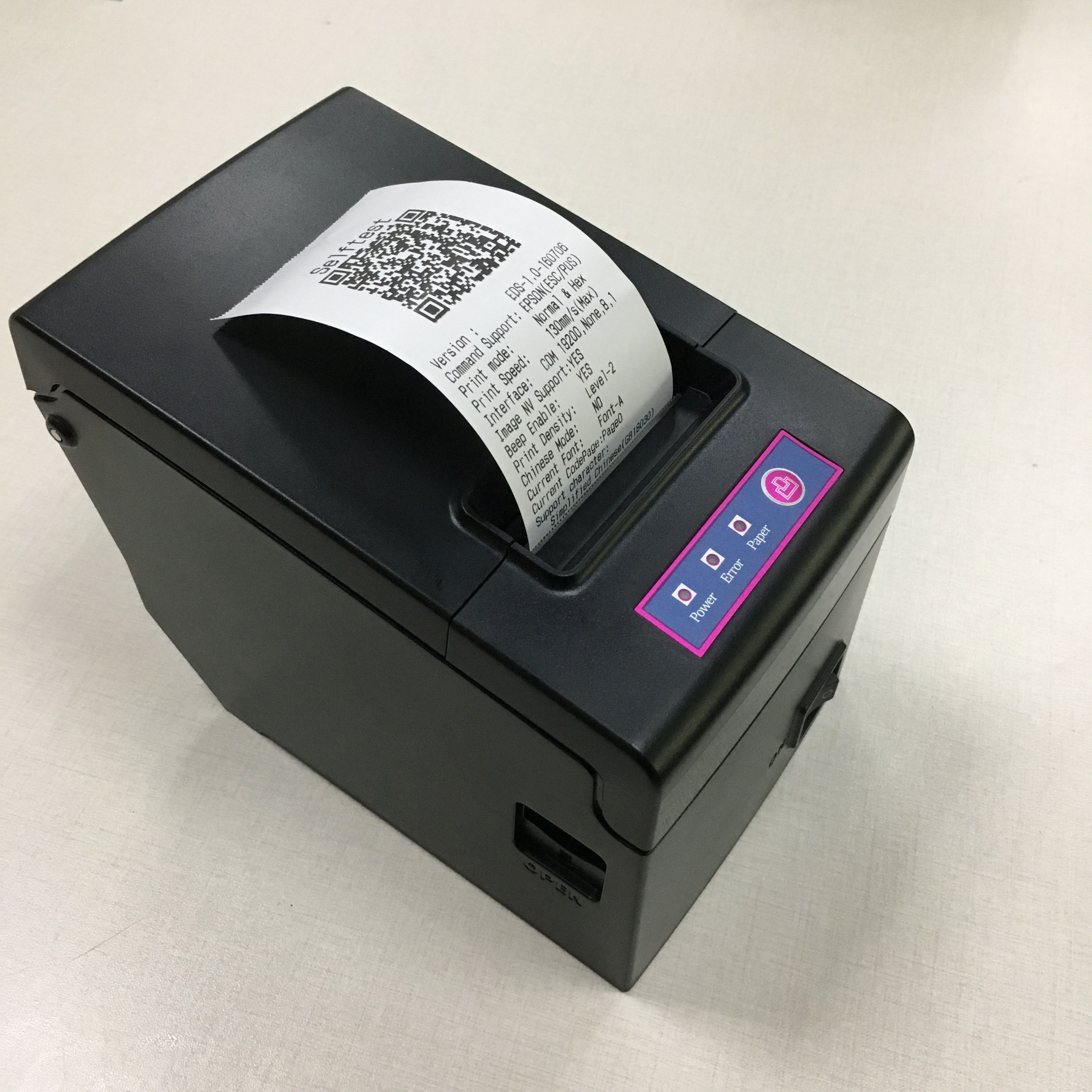 HOIN - 58mm Thermal printer USB+LAN with Linux Android IOS Win10 58mm Desktop Thermal Printer