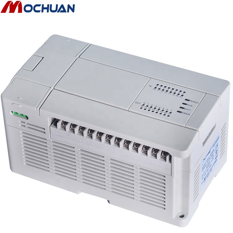 MOCHUAN - modbus rs485 mini low cost small easy cheap micro analog plc controller 32/32