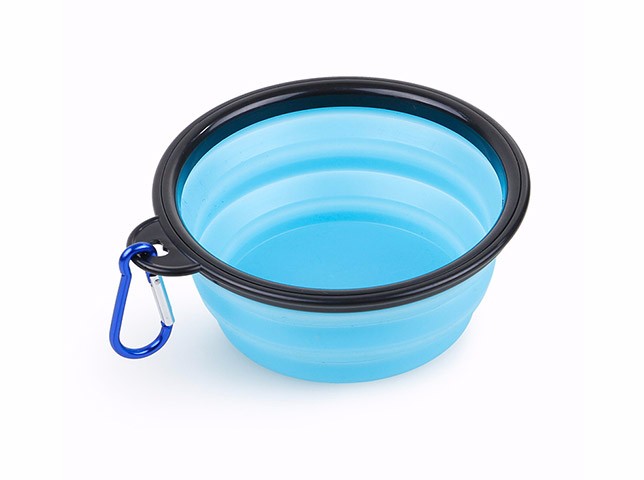 Wholesale Portable Silicone Dog Foldable Bowl For Travel - Sunsmile