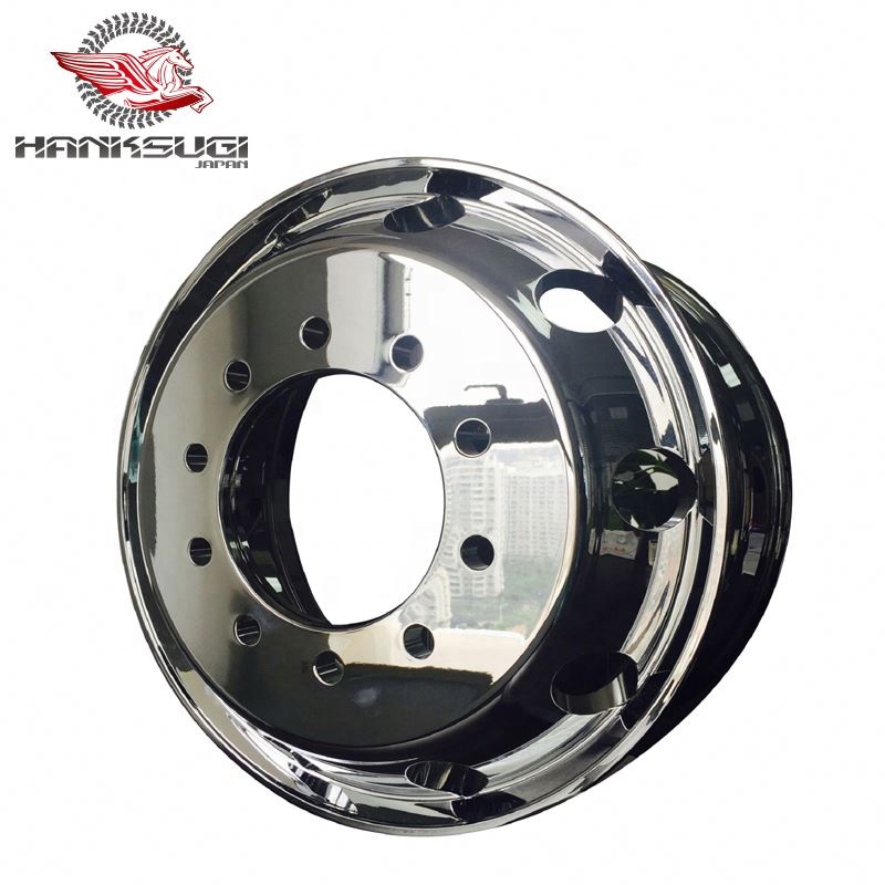 Hanksugi - Semi Polished Truck Alloy Aluminum Silver Wheel Rim 700c ...