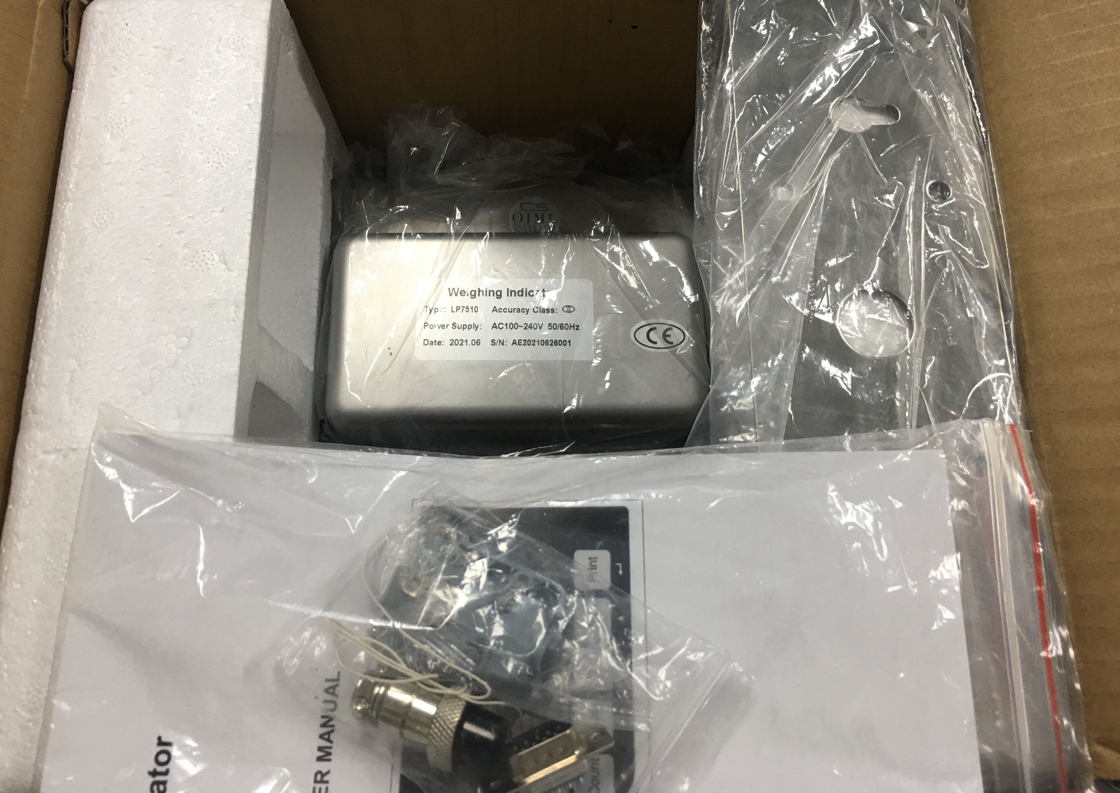 LP7510 Weighing Indicator Electronic Digital Weighing Scale Indicator ...