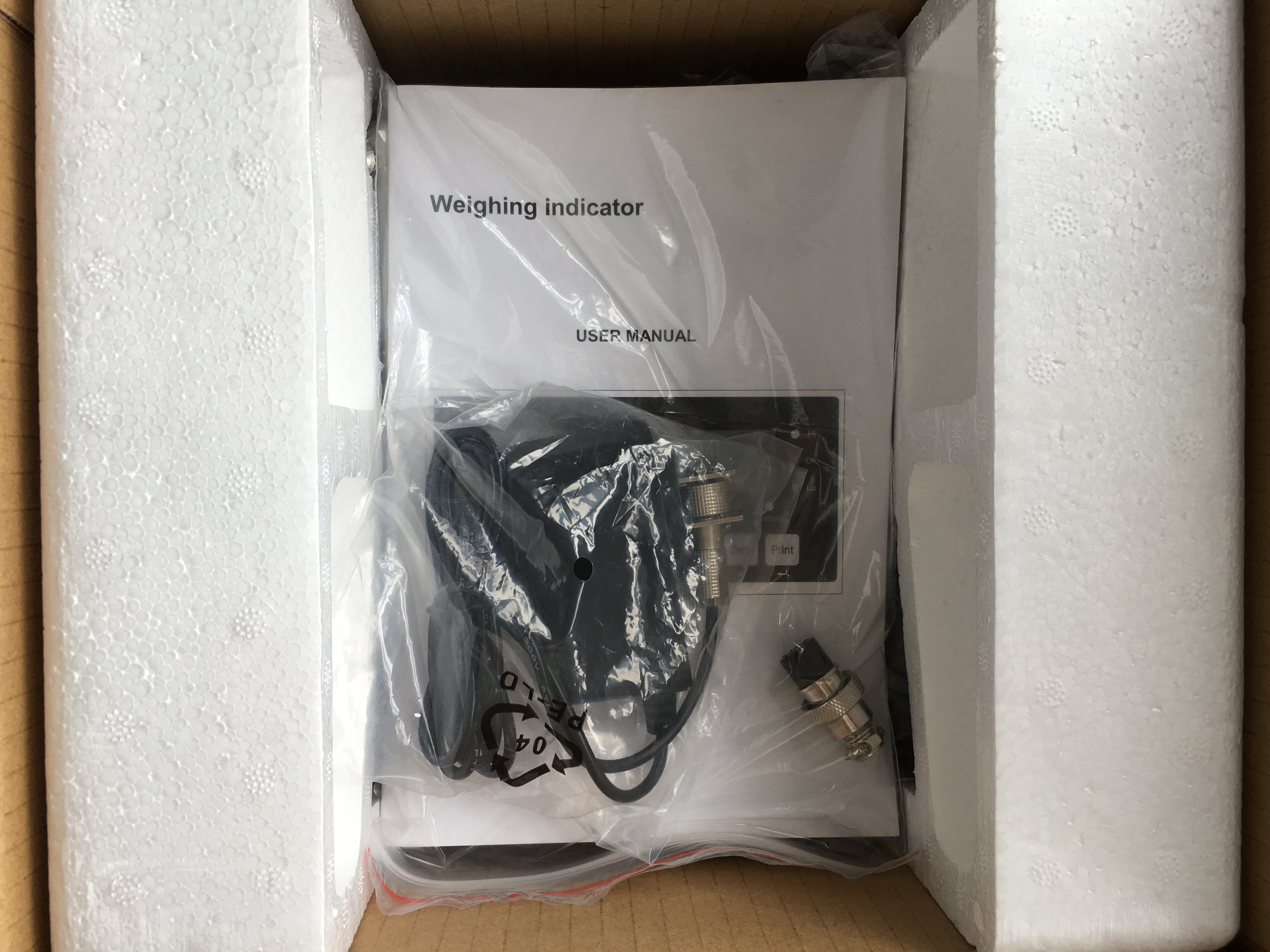 LP7510 Weighing Indicator Electronic Digital Weighing Scale Indicator ...