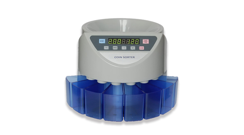 Coin Counter with Sorter and Totalizer - CS550 Electric Money Counter