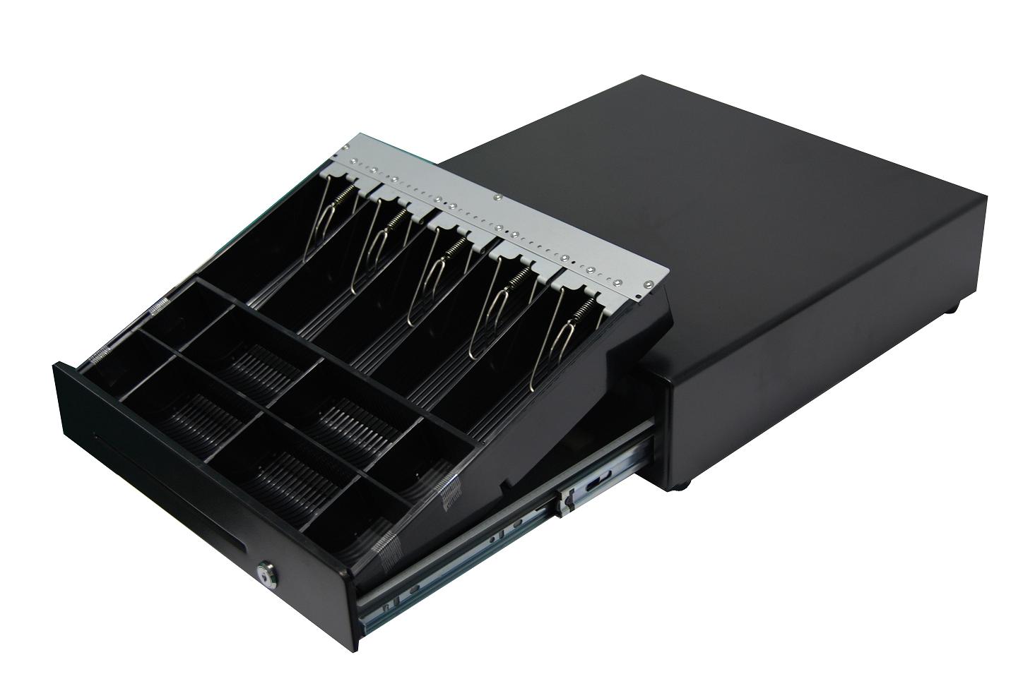 Electronic Retail 410mm Cash Drawer POS Cash Drawer Counter For Shop ...