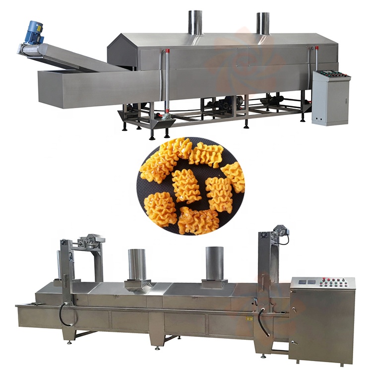Sunrising - Snacks food fryer automatic small belt conveyor continuous ...