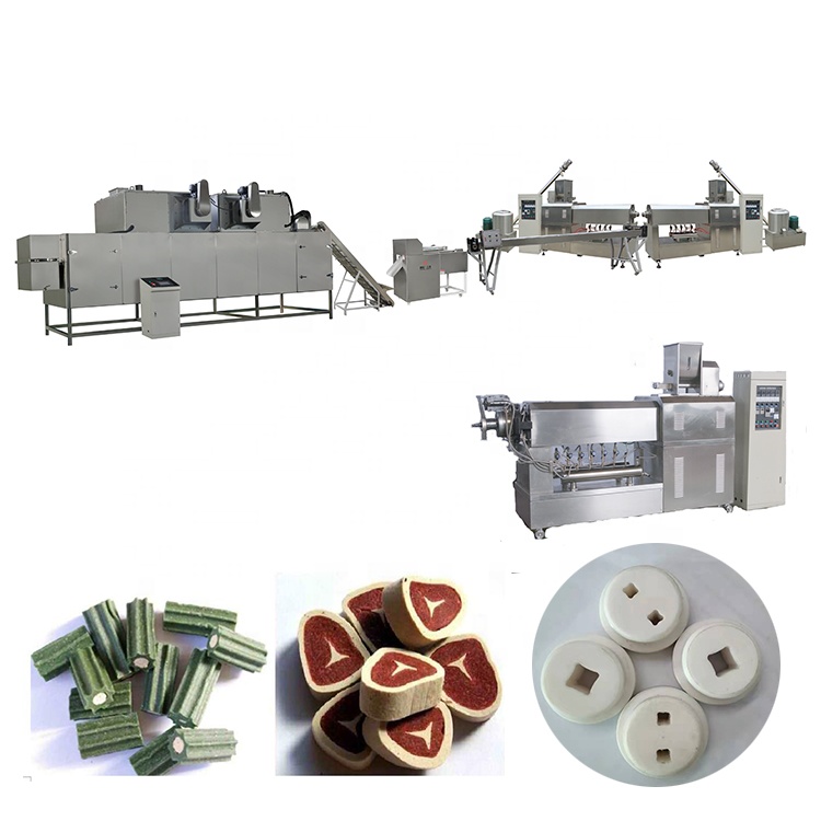 Sunrising - Single Screw Extruder Pet Chewing Snack Dog Chew Making ...