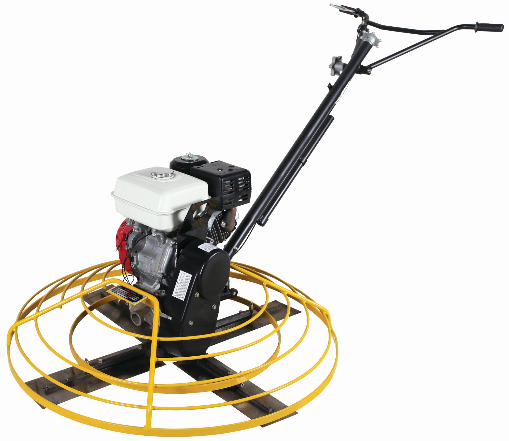 HMR-120 walk behind gasoline electric power helicopter edging finishing ...