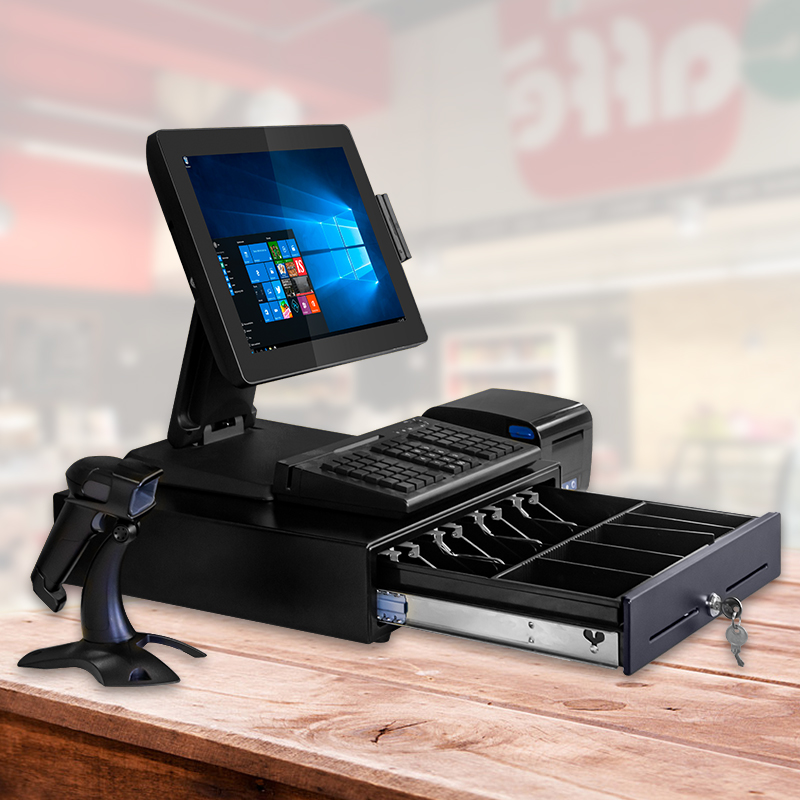 CARAVPOS - 2022 New Designed 15 Inch Pos Machine Model All In One Dual ...