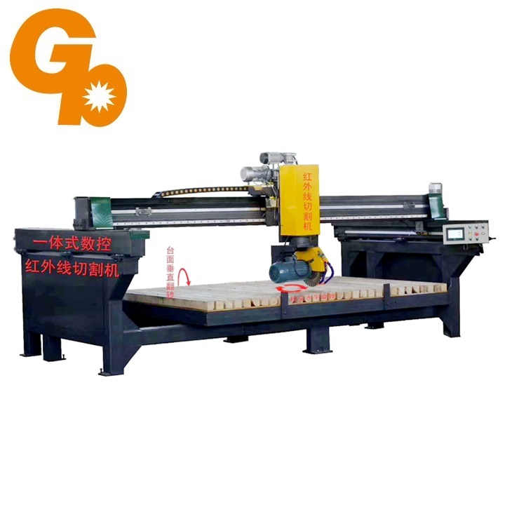 Great Base - Whole Structure Small Granite Bridge Saw Cutting Machine ...
