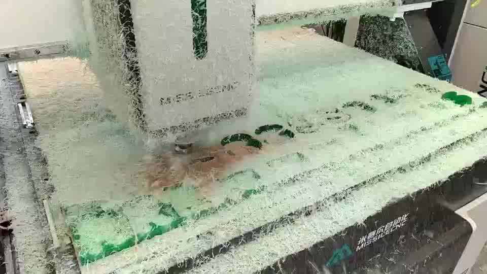 MISSILECNC - horizontal head cnc router aluminum copper acrylic 1325 ...