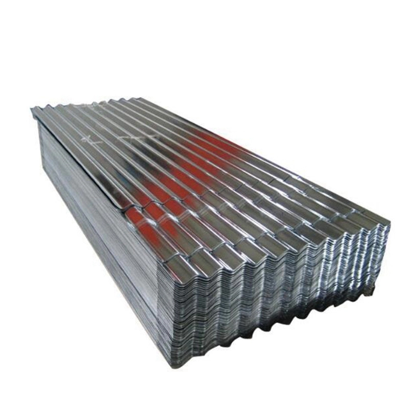 Baosteel - 4x8 Corrugated tile galvanized iron roofing plate 22 gauge ...