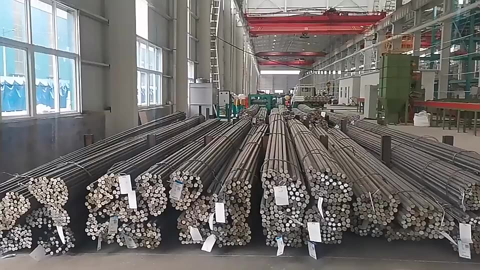 Shandong Baosteel industry - 10mm Q235B ASTM A36 low carbon steel rebar iron rod deformed steel ...