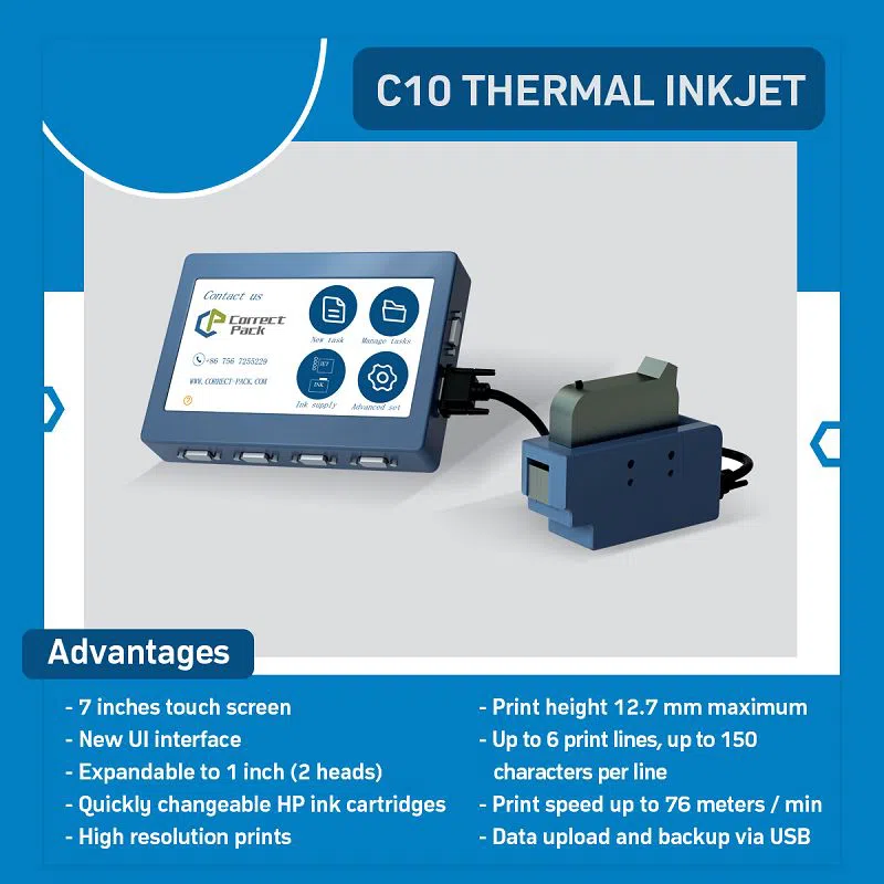 China Low Price TIJ Coding Printer Suppliers - Wholesale Pricelist - CORRECT PACK