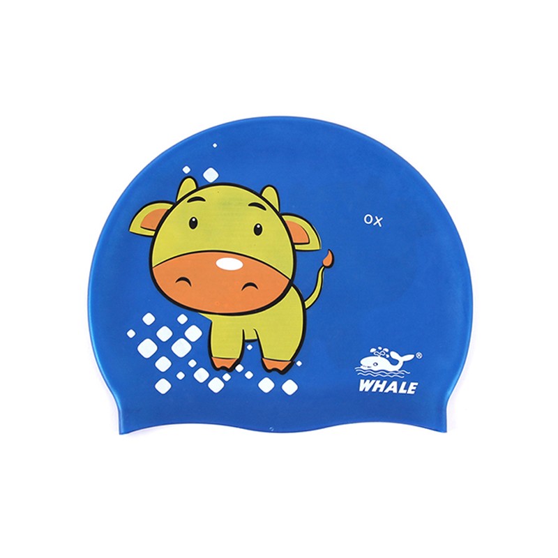Custom Logo Fish Kids Swimming Cap - Best Swim Cap for Child