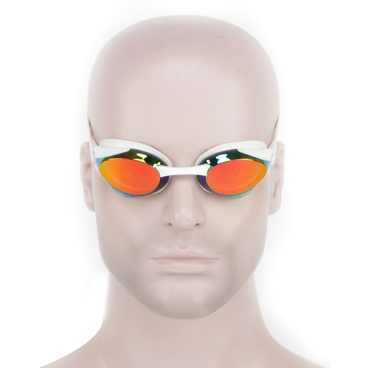 WHALE/BE NICE - CE certified anti fog PC lens swimming contest goggles ...