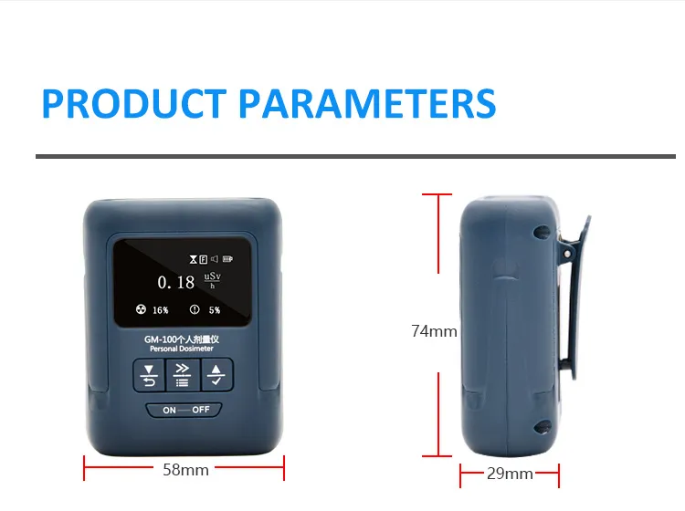 GM-100/A Occupational hygiene household radiation dosimeter Geiger ...