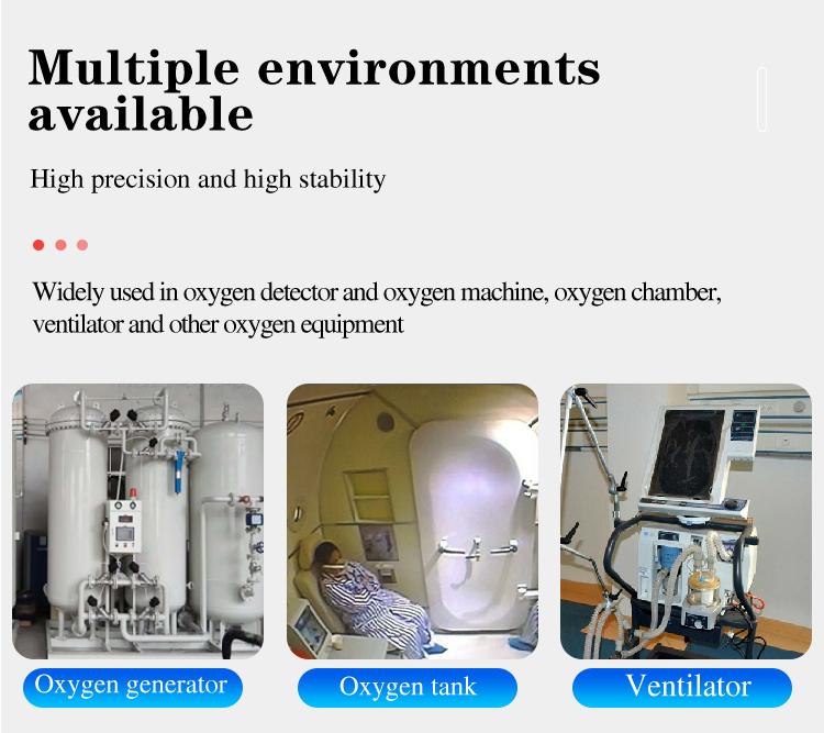 UOD-100 Portable multifunctional Measure oxygen concentration flow rate ...