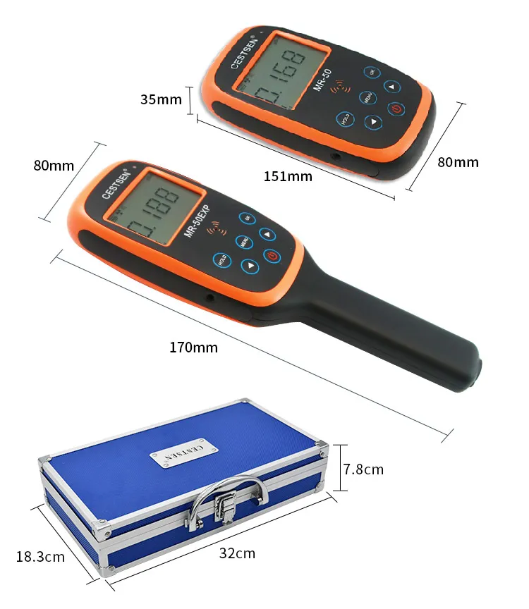 MR-50/EX Pseries Radioactive material Nuclear radiation detector ...
