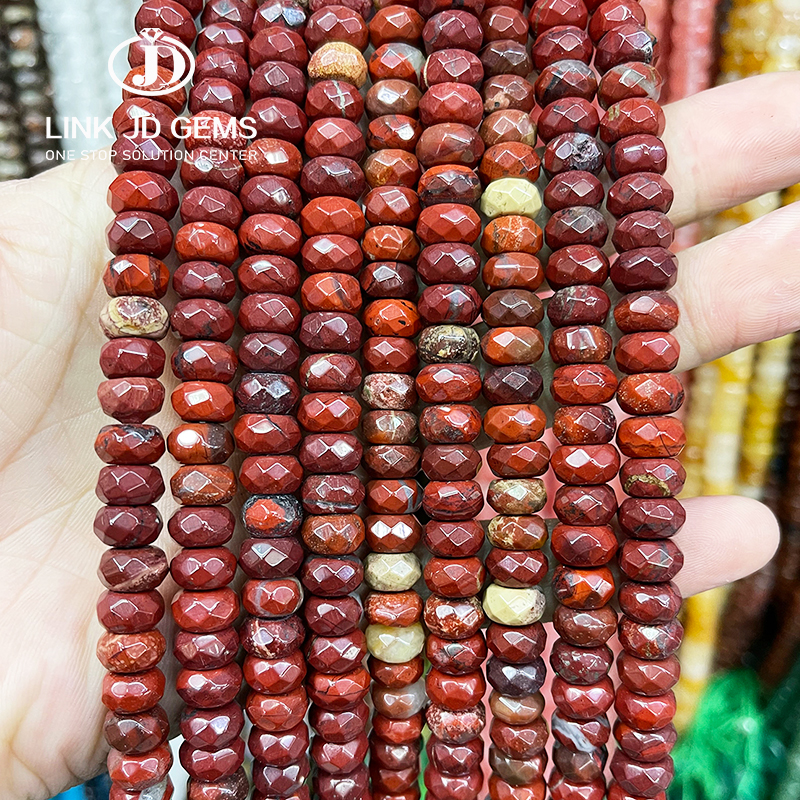 Irregular Beads Wholesale Natural Gold Swan Stone Faceted Abacus Beads ...