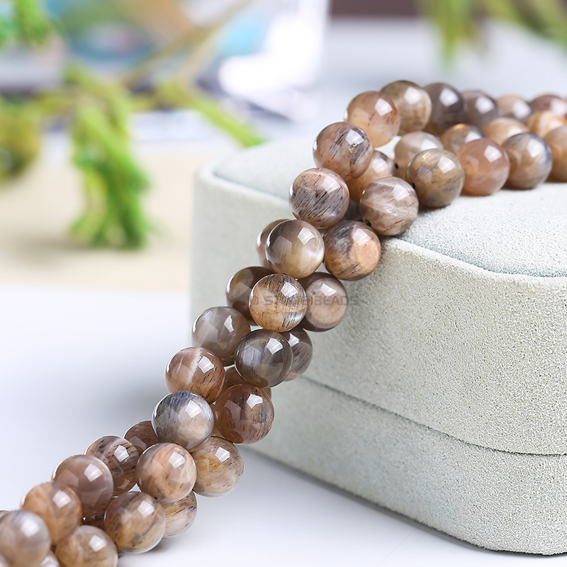 Natural Gemstones Wholesale- Natural Black Moonstone For DIY Gifts ...