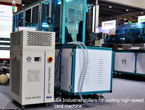 Chillers industriales para enfriar máquina de tarjetas de alta ...