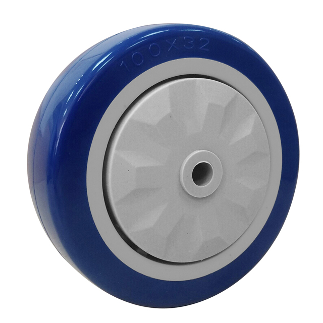 Flywheel - Top rated factory products blue PU on PP wheel 75mm 100mm ...
