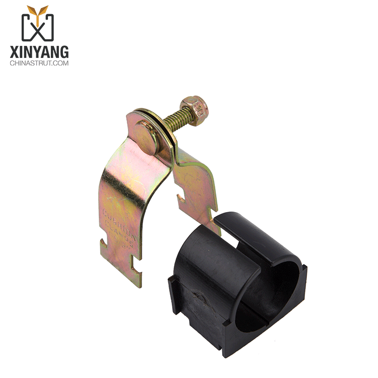 XYSTRUT - Strut Cushion Clamp Cushion A Clamp Cushioned Tubing Strut Clamp