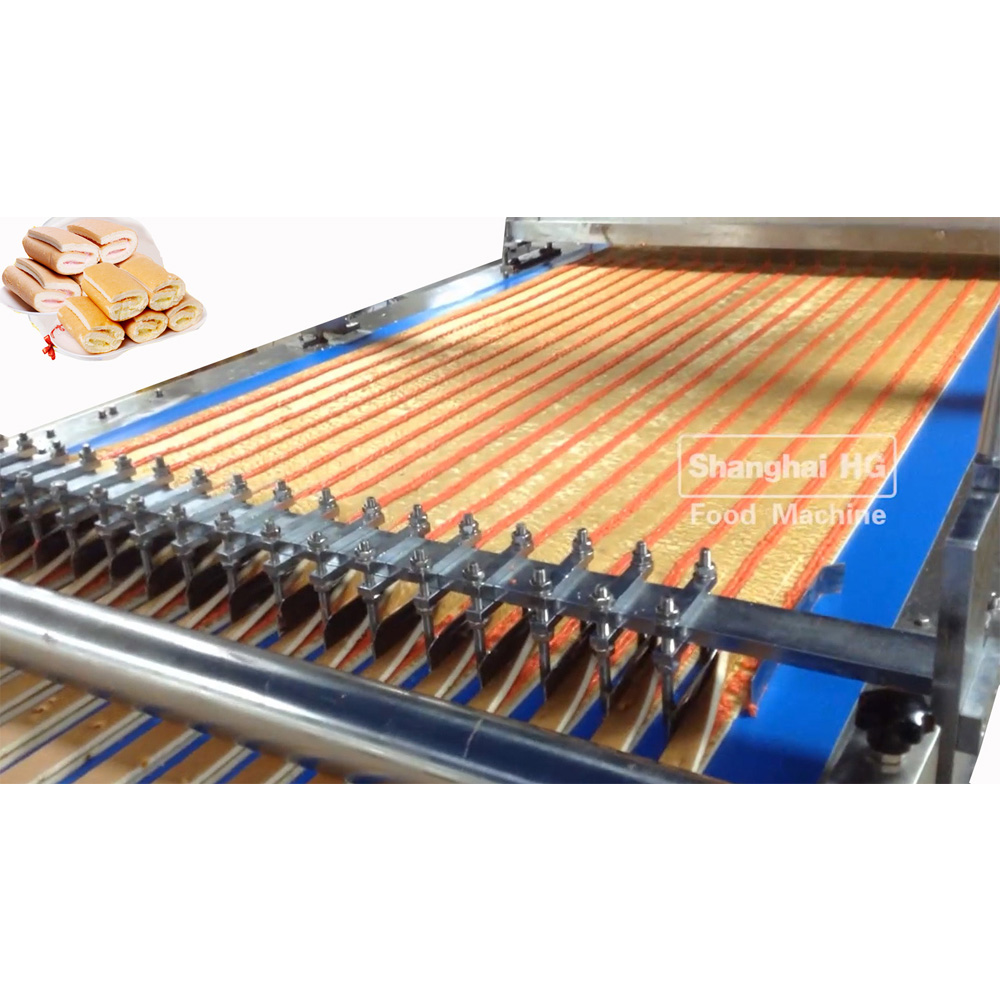 HG INDUSTRY GROUP - Full Automatic High Capacity Swiss Roll Layer Cake ...