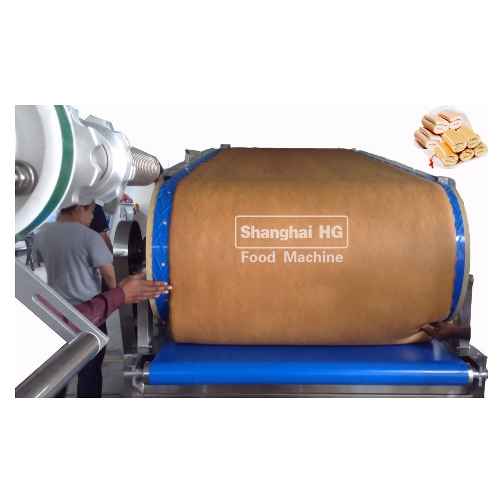 HG INDUSTRY GROUP - Full Automatic High Capacity Swiss Roll Layer Cake ...