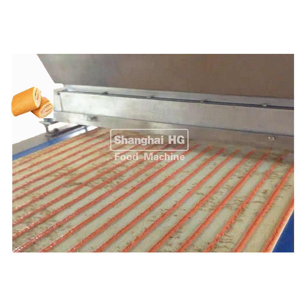 HG INDUSTRY GROUP - Full Automatic High Capacity Swiss Roll Layer Cake ...