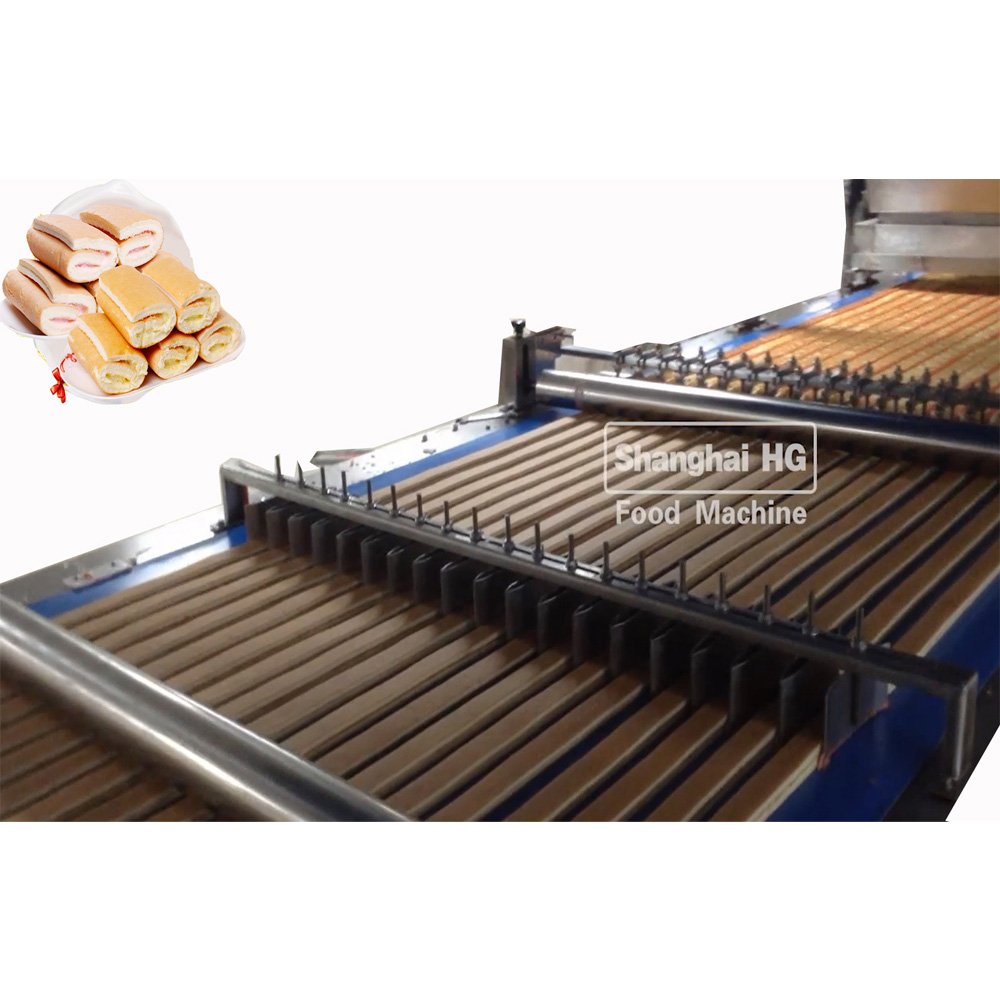 HG INDUSTRY GROUP - Full Automatic High Capacity Swiss Roll Layer Cake ...
