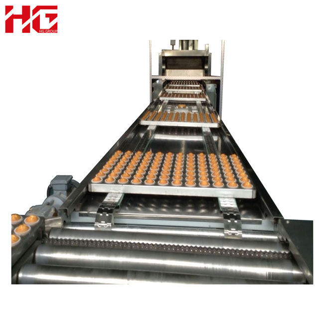 HG INDUSTRY GROUP - Full automatic cupcake production line /cake making ...