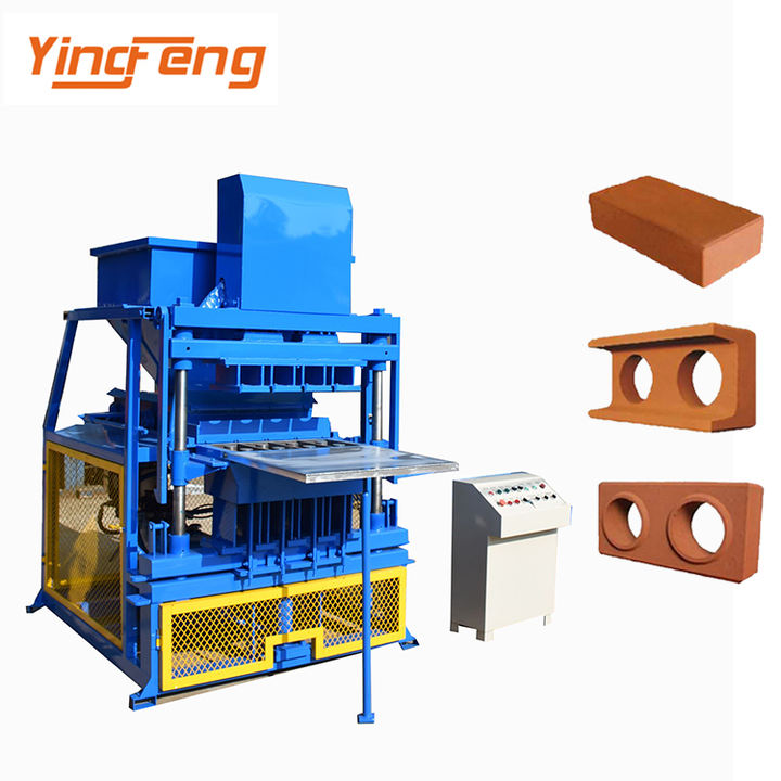 Yingfeng Machinery - Interlocking Clay Pressed Brick Yf4-10 Interlock ...