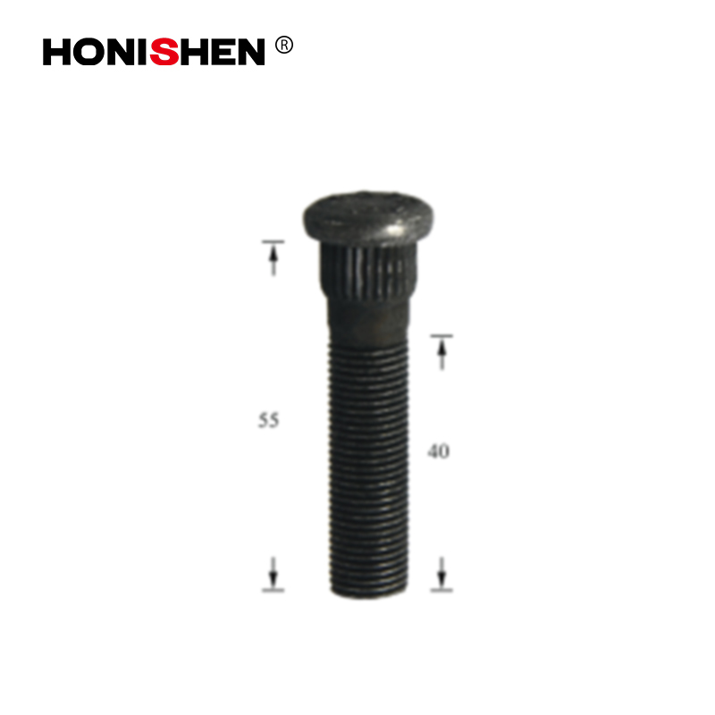 M12x1.25 Blacking Wheel Studs WS-206- HONISHEN