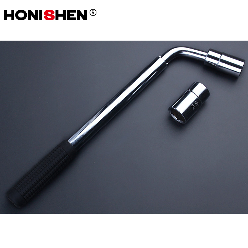 14" Telescoping Lug Wrench with Universal Sockets - HONISHEN
