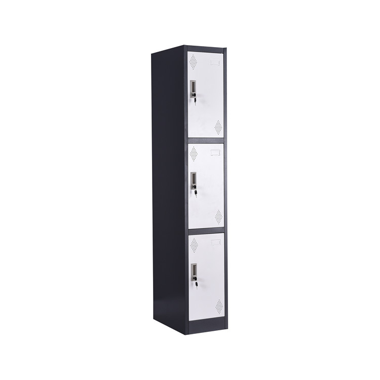 Factory Direct Sales 3 Door Metal Staff Locker Standard Locker