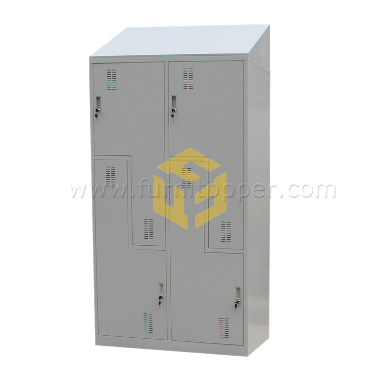 Luoyang Double Z Shape Athletic Changing Room Lockers Standard Locker