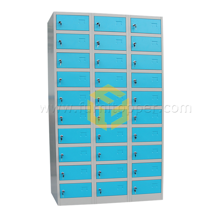 Hospital School Gym Use 30 Door Compartment Lockerboxes Standard Locker