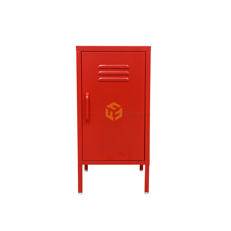 Red Color Home Metal Storage Locker for Storing Children's Clothes or ...