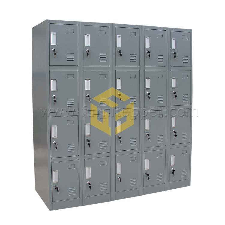 Metal Furniture 20 Door Wide Big Storage Staff Metal Lockers Standard ...