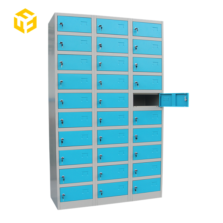Hospital School Gym Use 30 Door Compartment Lockerboxes Standard Locker