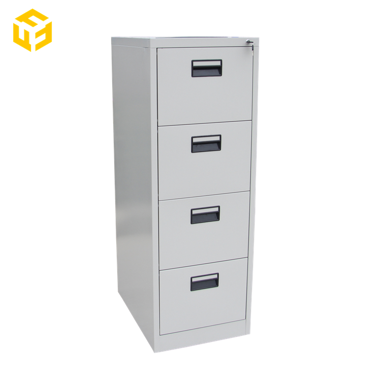 4 Drawers Black Colour Large A4 File Metal Filing Cabinet on Hotsale ...