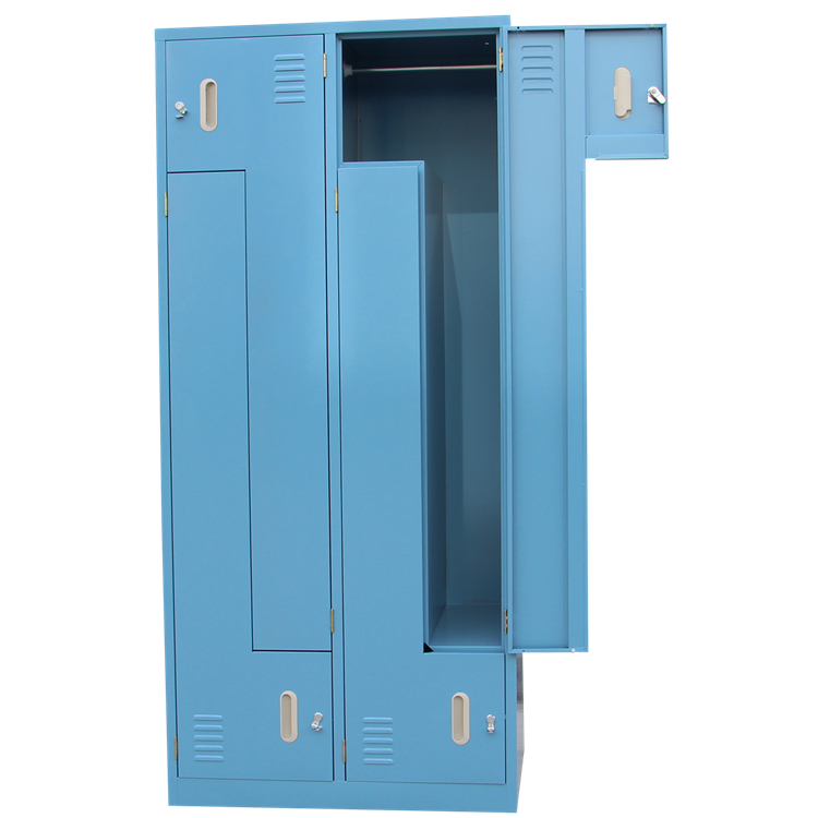 Luoyang Double Z Shape Athletic Changing Room Lockers Standard Locker