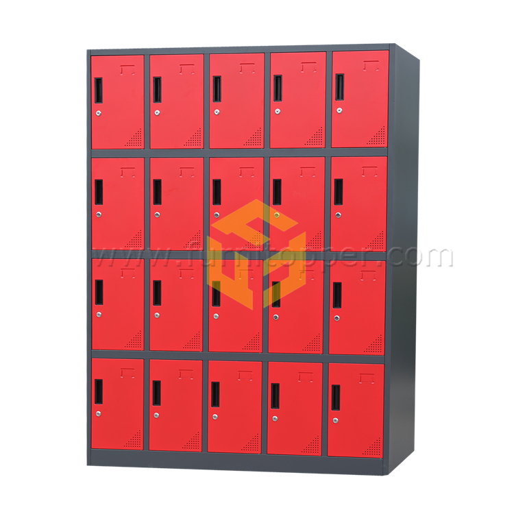 Metal Furniture 20 Door Wide Big Storage Staff Metal Lockers Standard ...