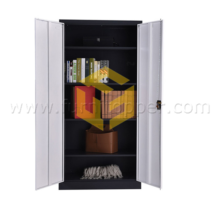 3 Point Lock Office Steel Swing Door Cabinet Standard File Cabinet