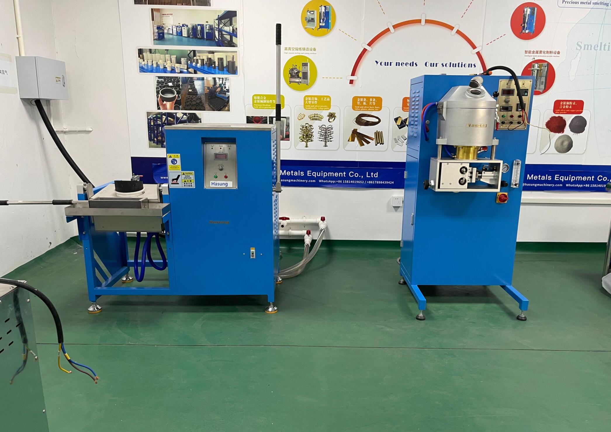 Hasung - Jewelry Gold Silver continuous casting Machine Continuous ...