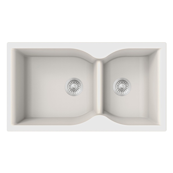 High Class Custom White Granite Kitchen Sinks-Bienstone.com