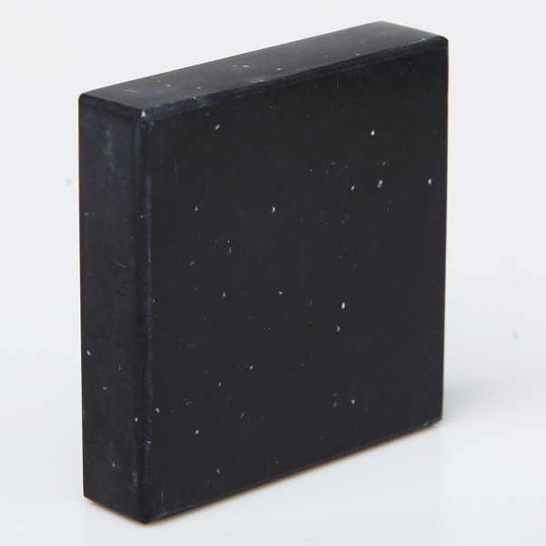 Heat Resistance Black Solid Surface Countertop For Kitchen