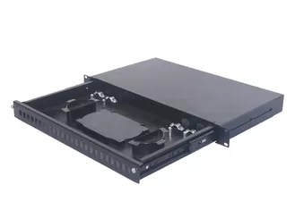 1U SC APC Rack Fiber Optic Patch Panel Rj45 24 Port Drawer Type Oil ...