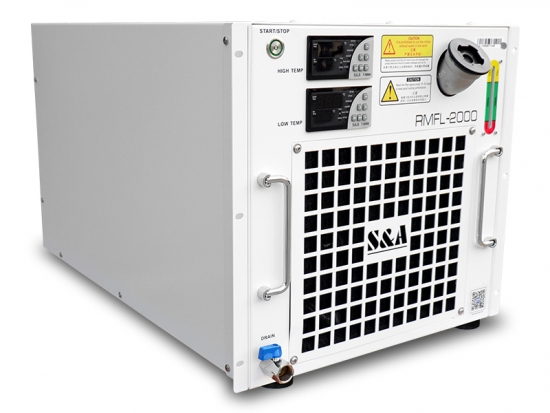 Rack mount recirculating laser chiller RMFL-2000 for 2KW handheld fiber ...